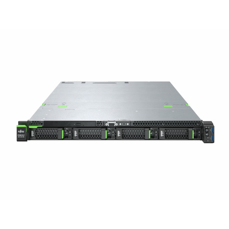 Server Fujitsu RX1330 M5/Intel Xeon 2334 4C 3.40GHz/32GB/4SFF/NoHDD/NoODD/500W/1U Rack/1Y