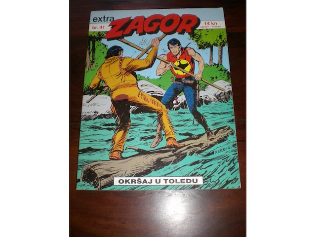 ZAGOR  EXTRA  41 OKRŠAJ  U  TOLEDU sl.dalmacija