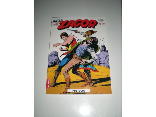 ZAGOR  EXTRA 130 PUSTOLOV   ludens