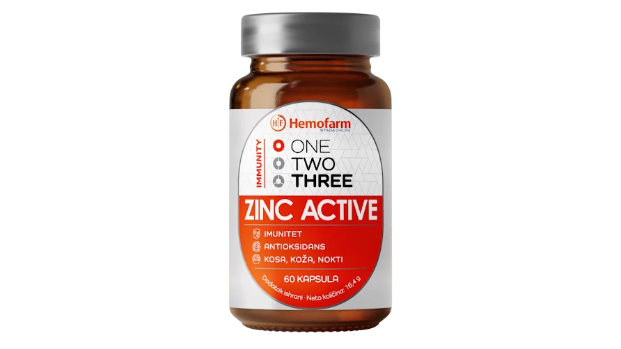 ONE TWO THREE ZINC ACTIVE