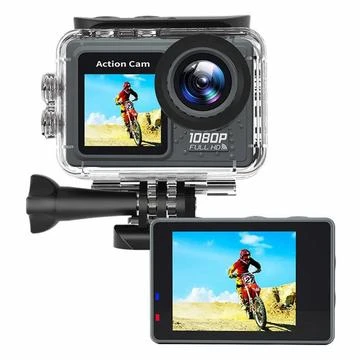 F502AA-G 2 INCH WIDE ANGLE 1080P HD WIFI ACTION CAMERA WITH 30M WATERPROOF CASE