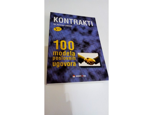 Kontrakti, 100 modela poslovnih ugovora