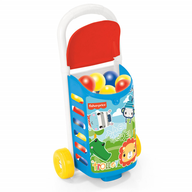 Fisher-Price Pull-Pull Car i 25 loptica ( 018144 )