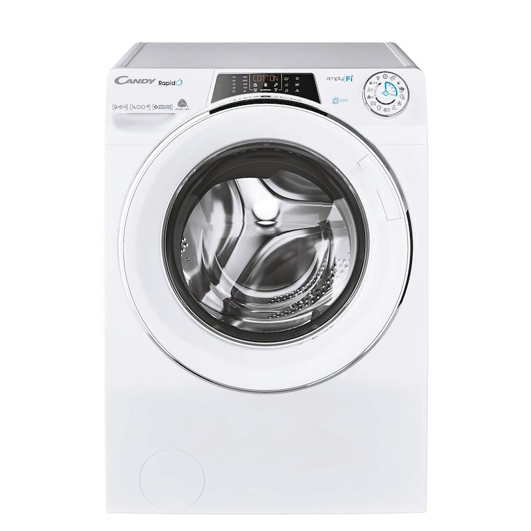CANDY Mašina za pranje i sušenje veša ROW4966DWMCE/1-S bela