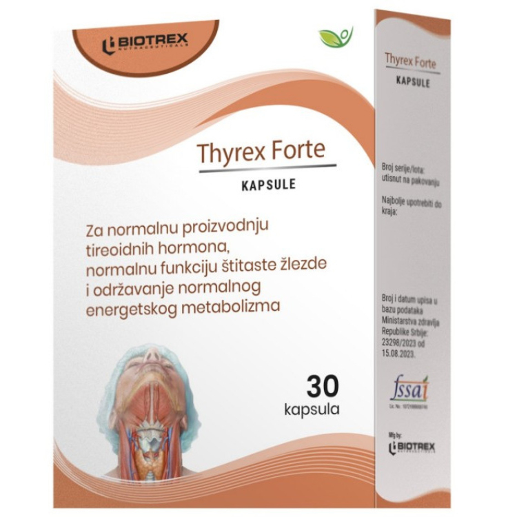 Thyrex Forte 30 kapsula