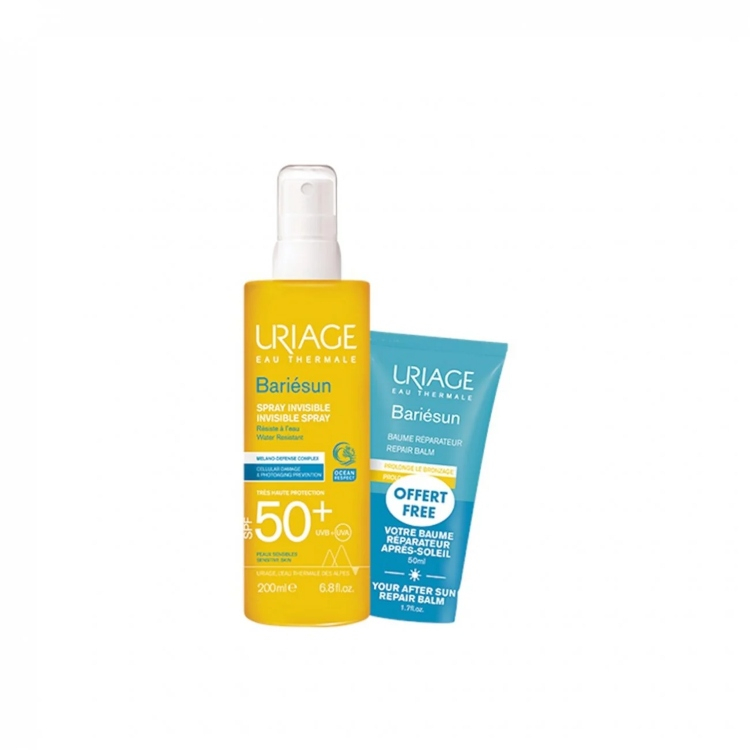 Uriage Bariesun sprej SPF50+ 200ml + Balzam posle sunčanja 50ml