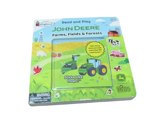 Knjiga o traktorima otvaralica-stikeri na magnet
