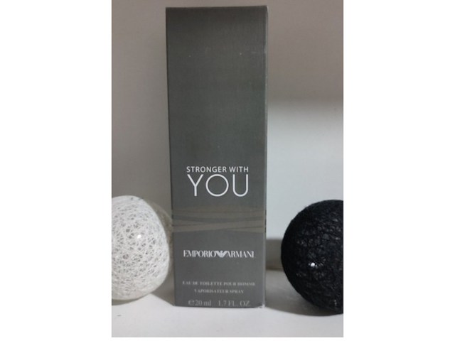 Stronger With You Emporio Armanii muški parfem 20 ml