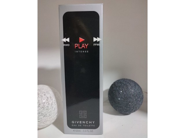 Play Intense Givenchy muški parfem 20 ml