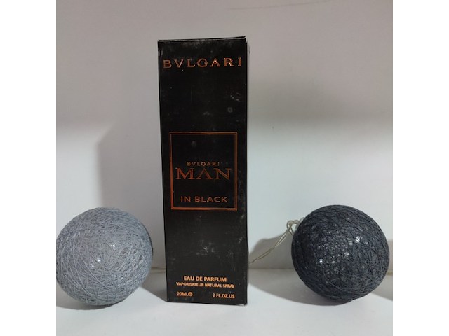 Bvlgari Man In Black muški parfem 20 ml