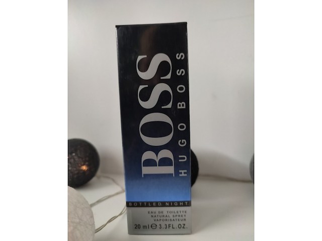 Hugo Boss Bottled Night muški parfem 20 ml