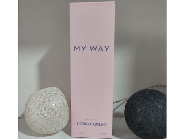 My Way Giorgio Armani ženski parfem 20 ml