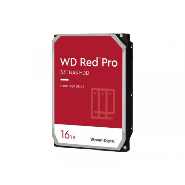 Western Digital WD 16TB 3.5" SATA III 512MB 7.200rpm WD161KFGX Red Pro hard disk