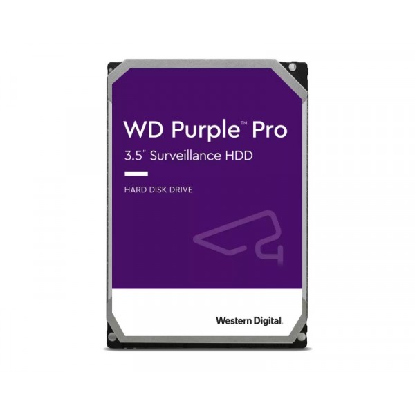 Western Digital WD 12TB 3.5" SATA III 256MB 7200rpm WD121PURP Purple Pro hard disk