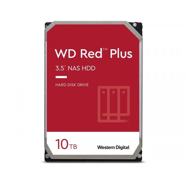 Western Digital WD 10TB 3.5 inča SATA III 256MB WD101EFBX Red Plus hard disk