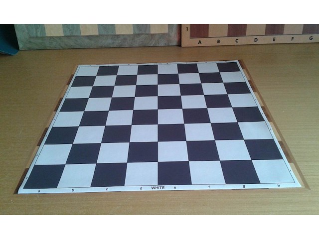 Sahovska Tabla White/Black 47 x 47 cm