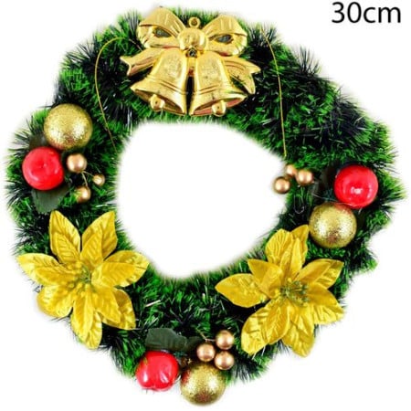 Novogodišnji ukras venac 30cm ( 986 )