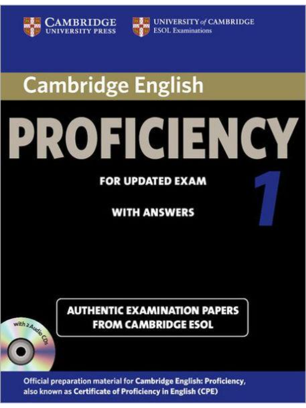 Cambridge English Proficiency 1 for updated exam Self-study Pack Student’s Book with answers and Audio CDs (2)