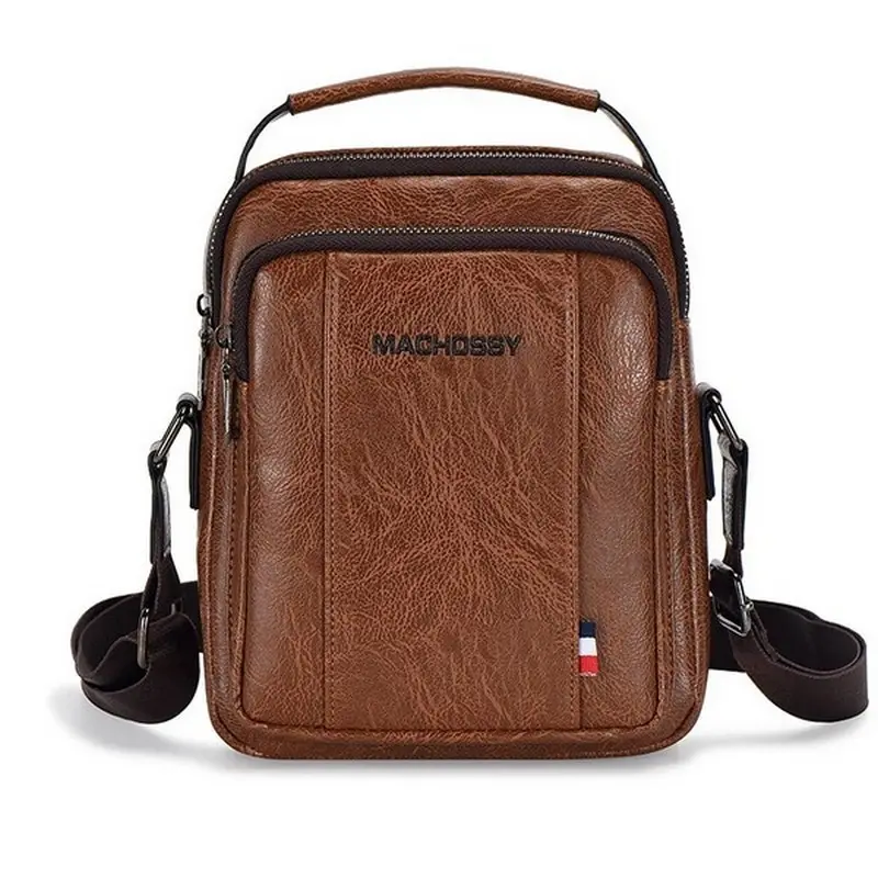 WEIXIER MACHOSSY WR1172 Muška torba Crossbody, Braon