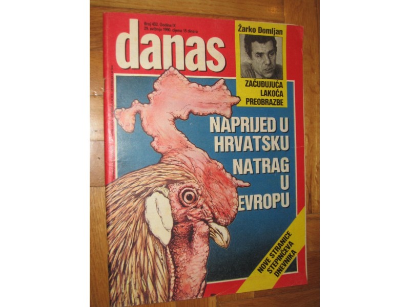 Časopis Danas, br. 432 (iz 1990.)