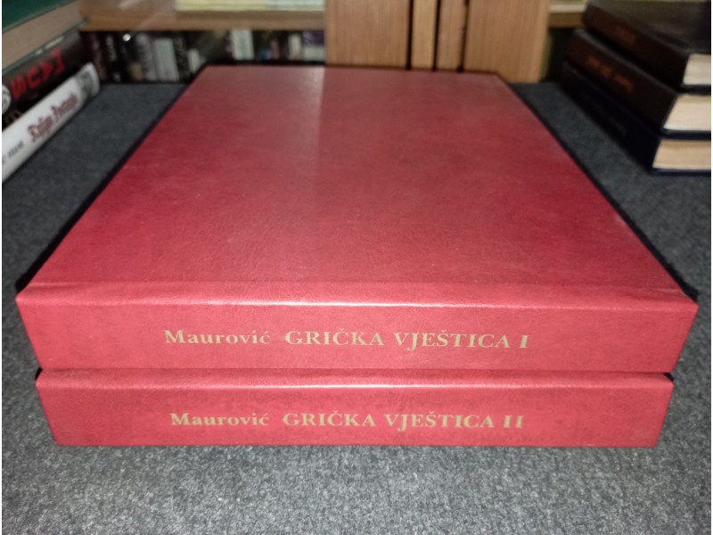 GRIČKA VJEŠTICA 1-14 (ukoričeno u 2 knjige) A. Maurović