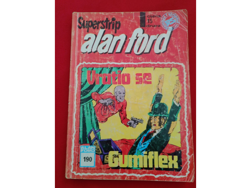 Alan Ford (Vjesnik) - br. 190 - Vratio se Gumiflex