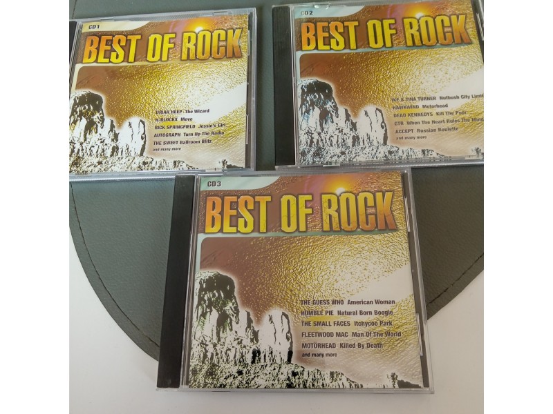 Best of rock ( 3 cd)