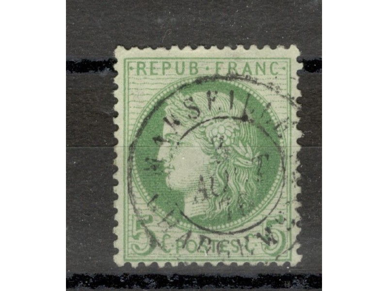 FRANCUSKA - ZIGOSANA MARKA -ZELENA- CERES-1872