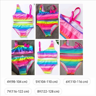 Rainbow striped kupaći,mere na slici-naručivanje