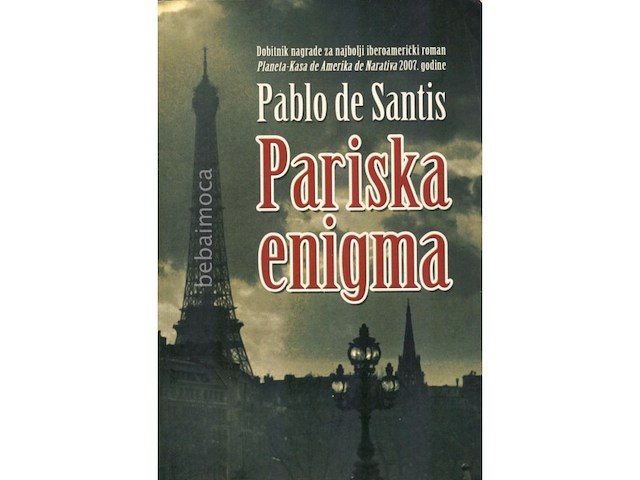 PARISKA ENIGMA - Pablo de Santis