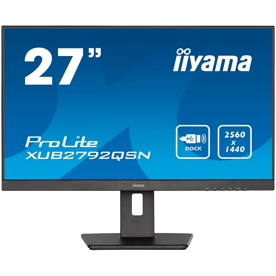 IIYAMA XUB2792QSN-B5 Monitor, 27", 2560x1440, Crni