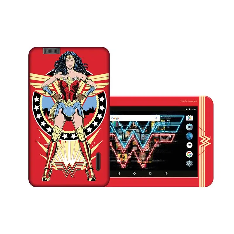 ESTAR Tablet za decu Themed Wonder Woman 7399 HD 7"/QC 1.3GHz/2GB/16GB/WiFi/0.3MP/Android 9 crveni