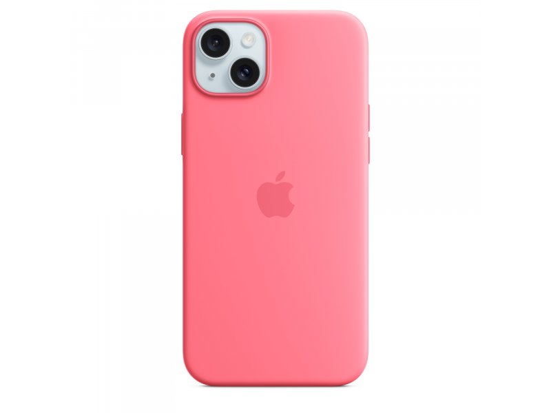 APPLE IPHONE 15 PLUS SILICONE CASE WITH MAGSAFE – PINK ( MWNE3ZM/A )