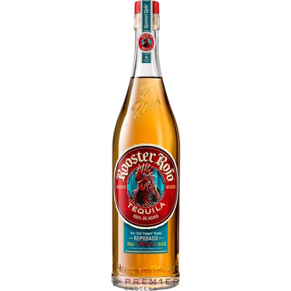 Rooster Rojo Reposado Tequila 100% agave 0.70l