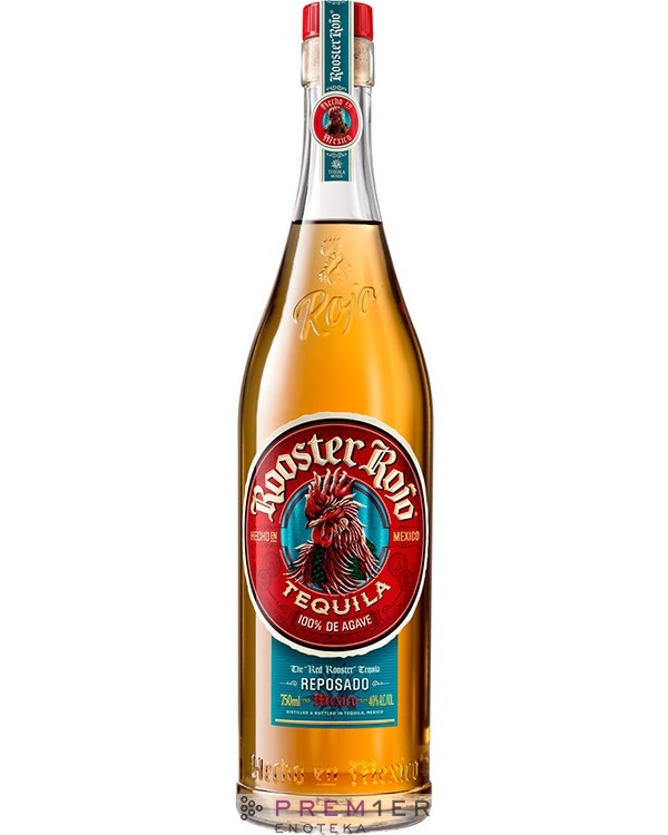 Rooster Rojo Reposado Tequila 100% agave 0.70l