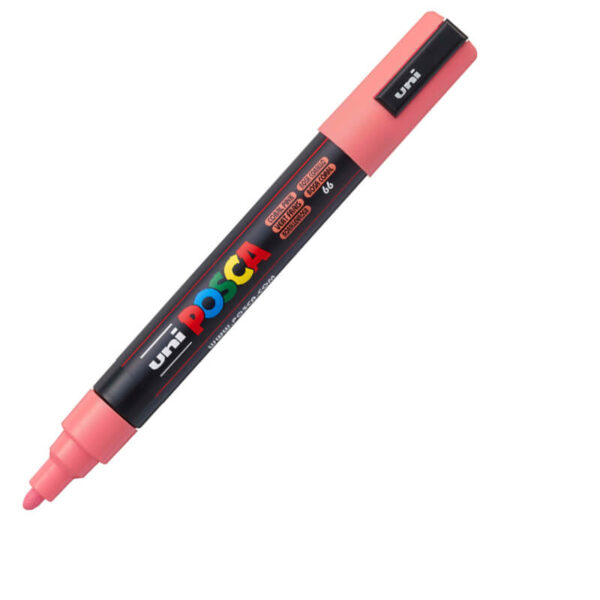 UNI Akrilni Marker POSCA 1.8-2.5mm (PC-5M Koralno roze)
