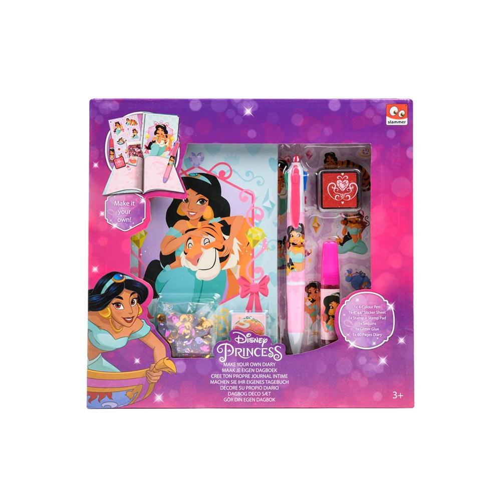 DISNEY Jasmin dnevnik set