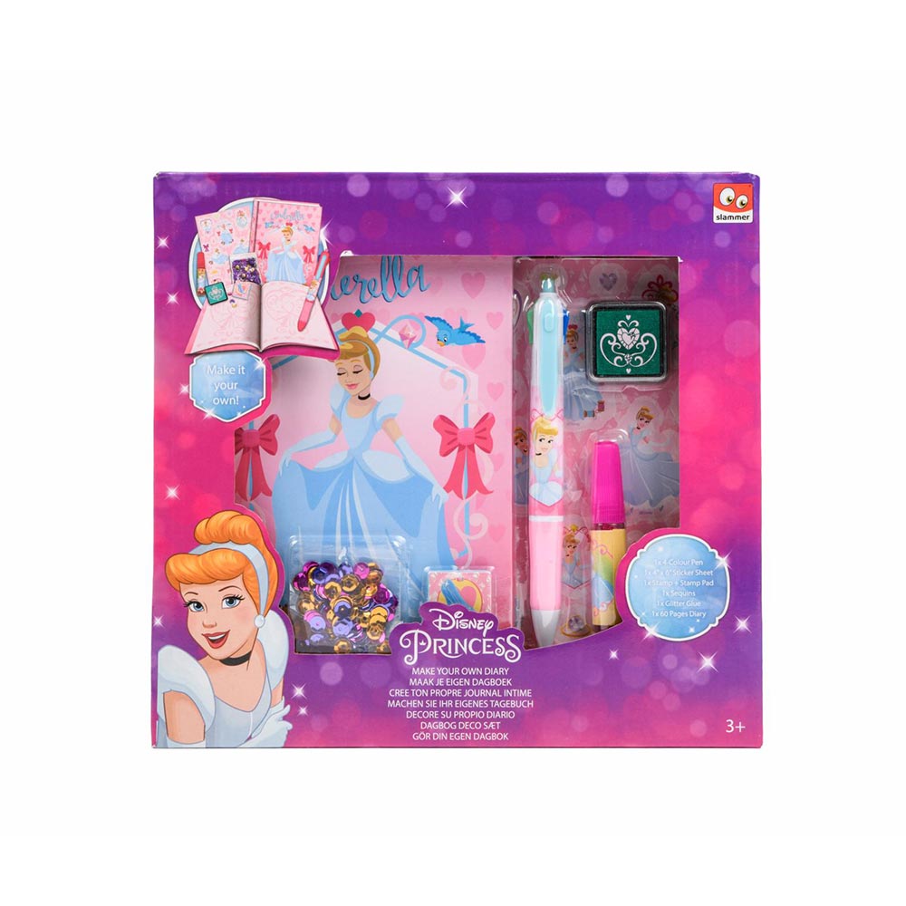 DISNEY Pepeljuga dnevnik set