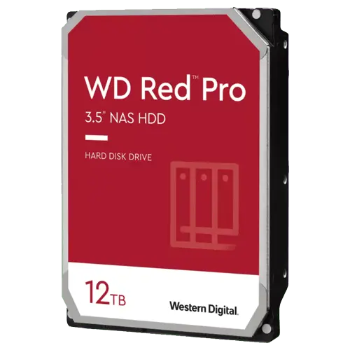 WESTERN DIGITAL Hard disk WD121KFBX Red Pro 12TB 3.5" SATA III 256MB 7200