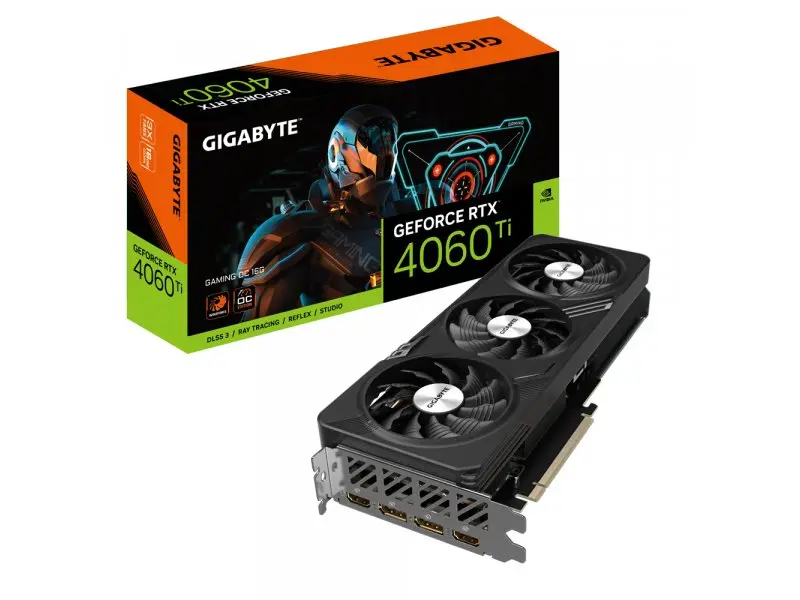 GIGABYTE RTX 4060 Ti Gaming grafička karta OC 16GB GDDR6 GV-N406TGAMING OC-16GD