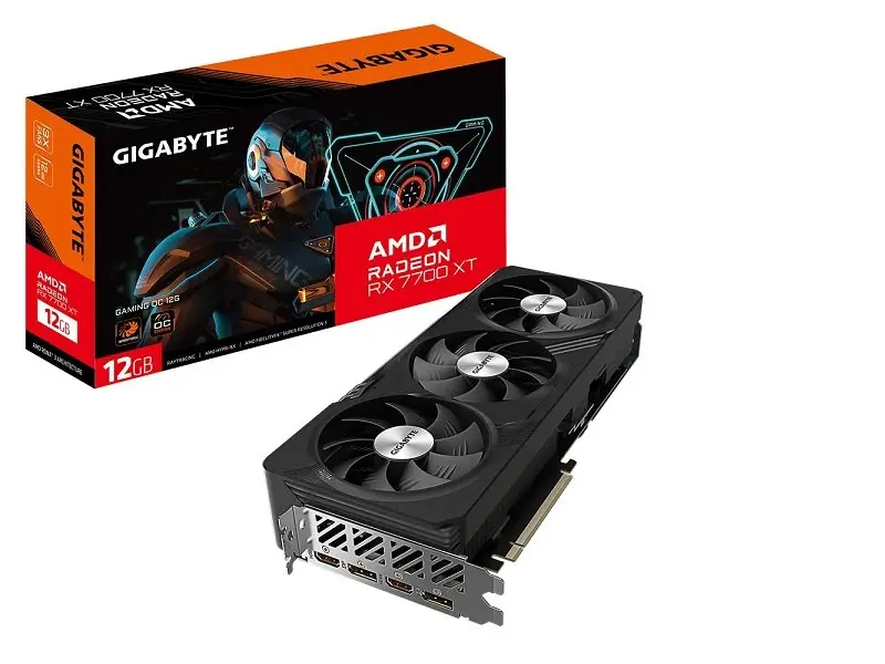 GIGABYTE AMD Radeon RX 7700 XT Grafička karta 12GB 192bit GV-R77XTGAMING OC-12GD