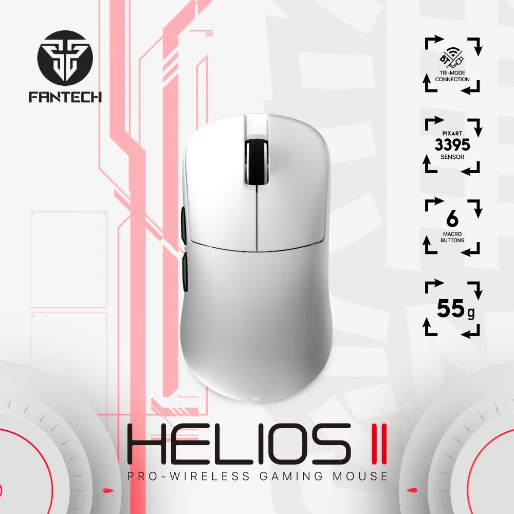 Mis Wireless Gaming Fantech XD3 (V3) 1K Helios II beli
