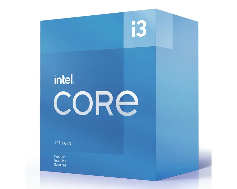 INTEL Procesor Core i3-10105F 4 cores 3.7GHz (4.4GHz) Box