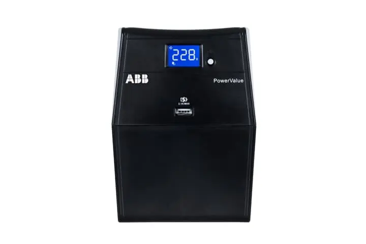 ABB UPS PowerValue 11LI Up, 360W, 230V, 4xC13, RS232, USB crni
