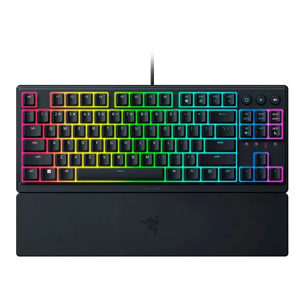 RAZER Gaming tastatura Ornata V3 Tenkeyless crna