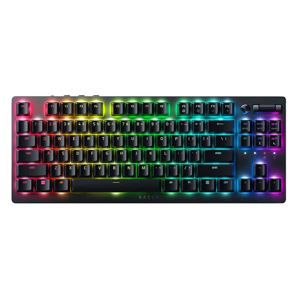 RAZER Gaming bežična tastatura DeathStalker V2 Pro Tenkeyless Linear Red Switch crna