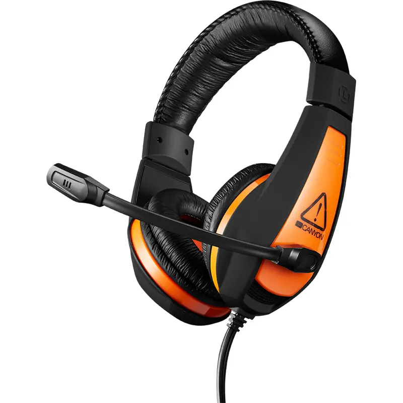 CANYON Gaming slušalice sa mikrofonom Star Rider GH-1A crno-narandžaste