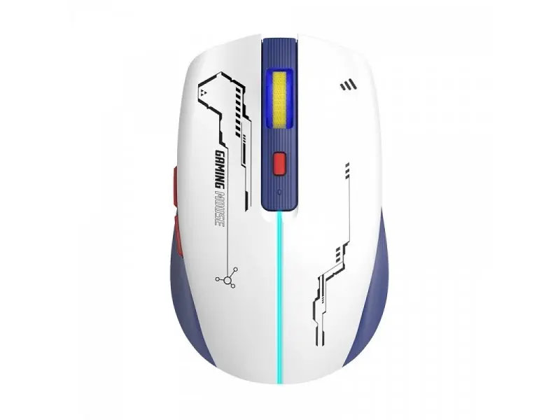 MARVO M796W Bežični gaming optički miš, 3200 dpi, Beli