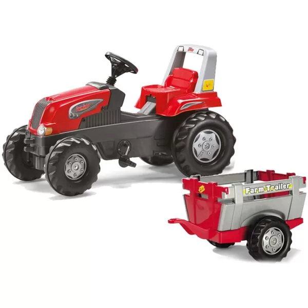 RollyToys Traktor na pedale Junior Farm sa prikolicom (800261)