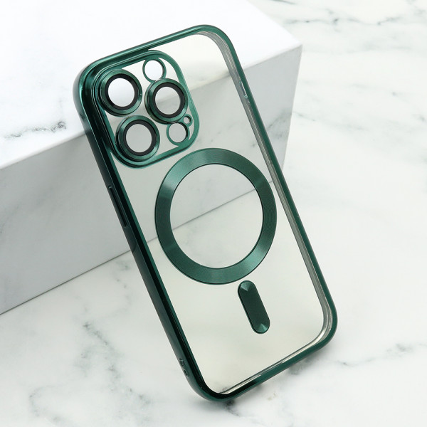 Futrola CAMERA PROTECT MagSafe za iPhone 14 Pro (6.1) zelena
